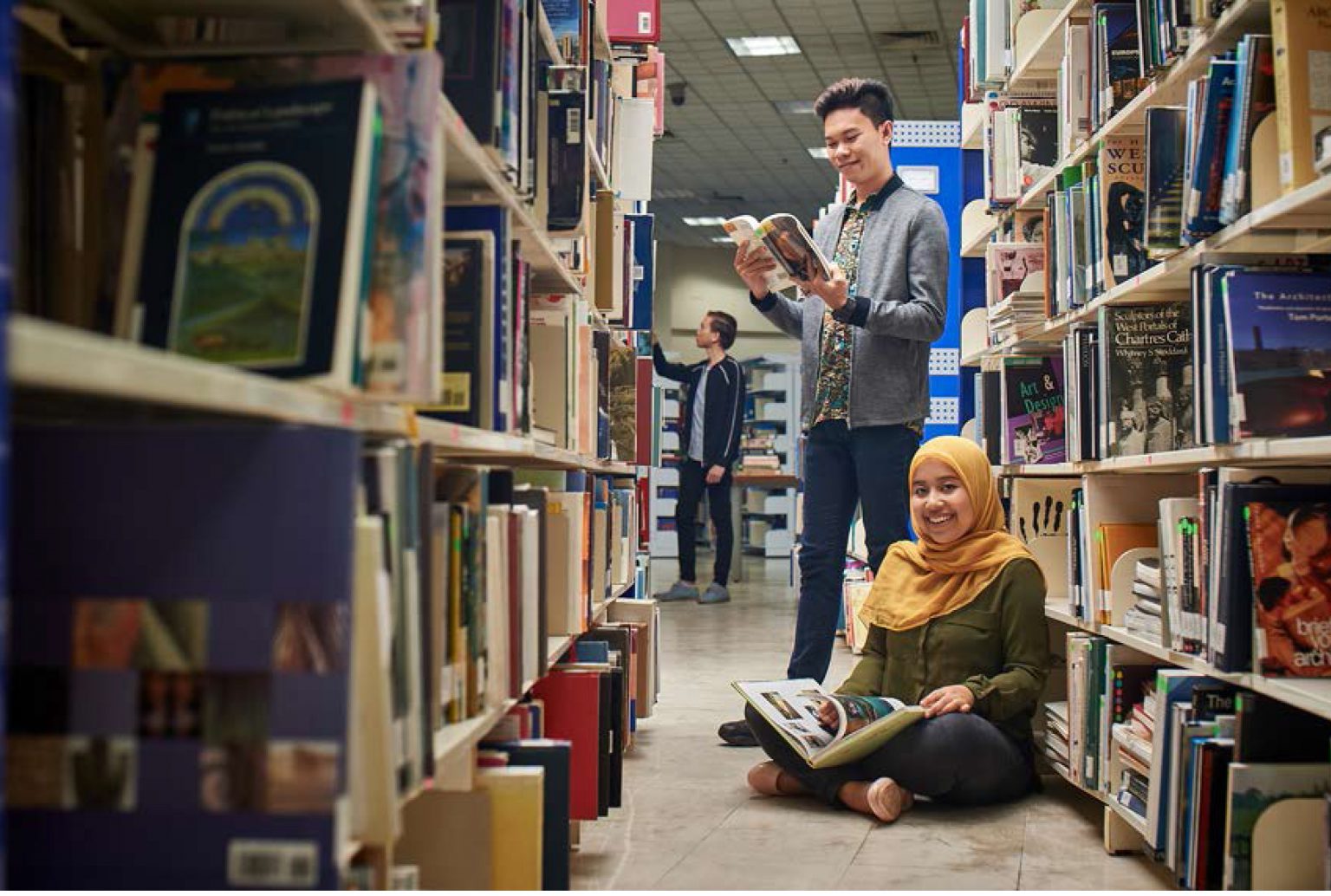 STUDY SPACES – Tun Dr. Hasmah Mohd Ali Digital Library